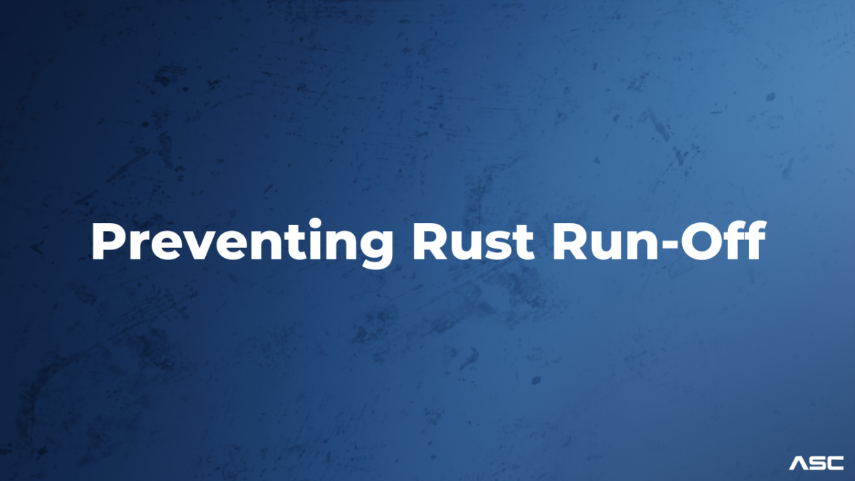 The Best Way To Prevent Rust Run-Off - Corten Steel Tube