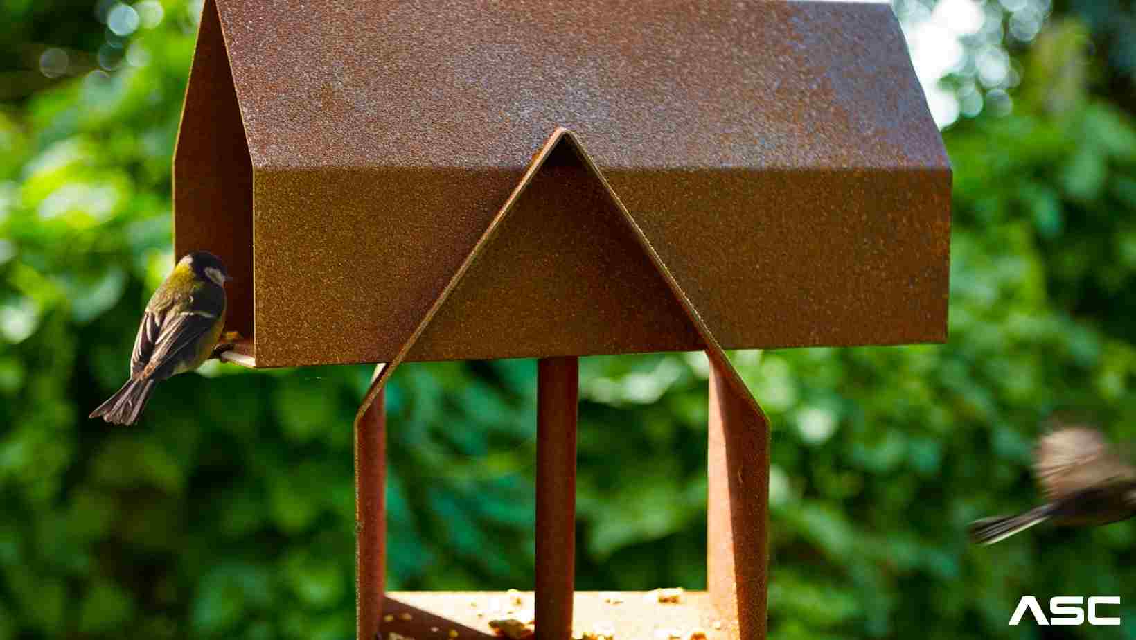 Make Bird Bath Through Corten Steel - Corten Steel Tube