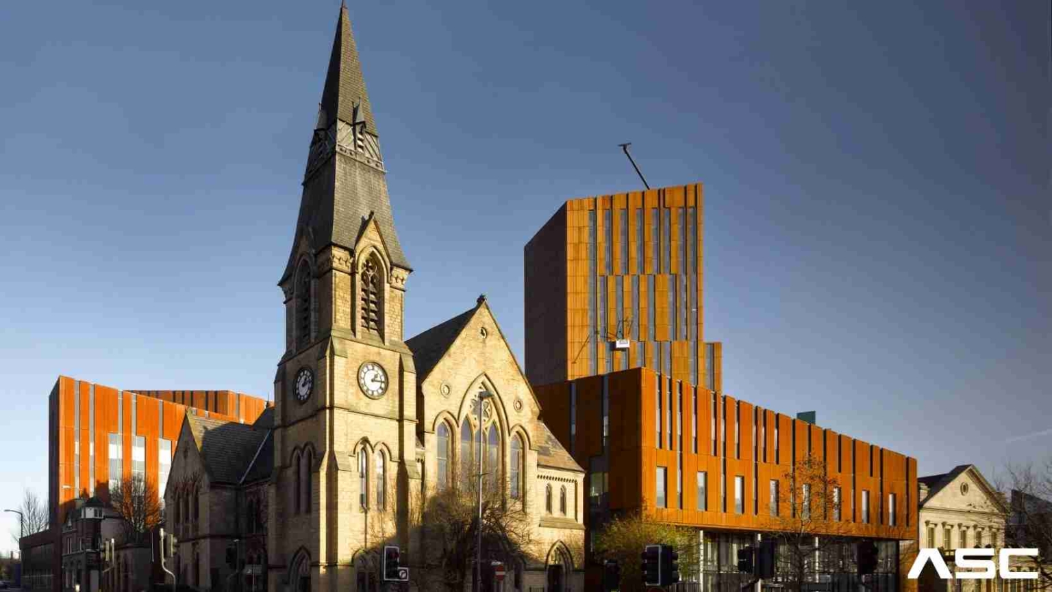 How To Design A Corten Steel Building : Structure, Frame, Elevation And ...