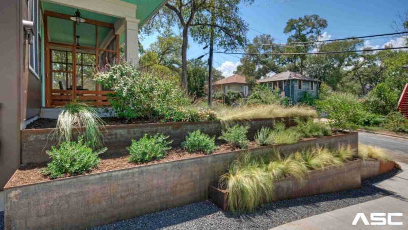 How To Install And Build Corten Steel Plate Retaining Wall? - Corten ...